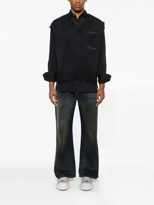 Études Studio V-neck Embroidered Vest