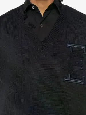 Études Studio V-neck Embroidered Vest