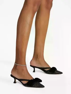 JIMMY CHOO Crystal Embellished Anklet