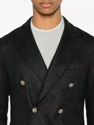 Eleventy Double-breasted Blazer