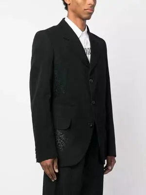 Comme Des Garçons Panelled Single-breasted Blazer