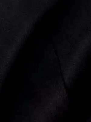 Prada Logo-plaque Silk-cashmere Scarf - Black