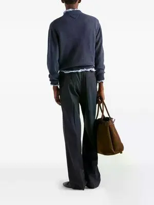 Prada Logo-embroidered Jumper