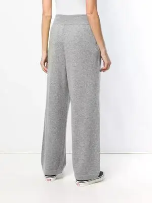 BARRIE Ribbed Waistband Track Pants - Grey