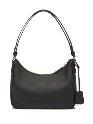 Prada Re-edition Leather Mini Bag - Black