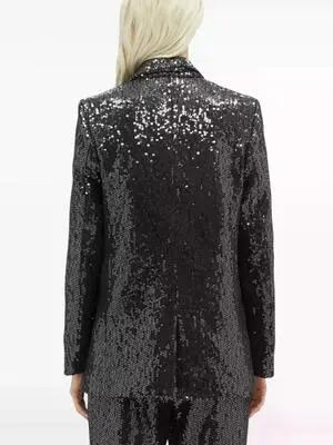 MSGM Sequin-embellished Single-breasted Blazer