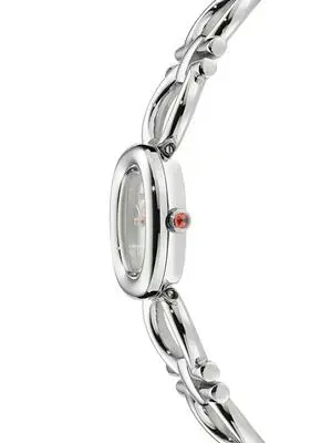 FERRAGAMO Double Gancini Jewel 25mm Watch - Silver