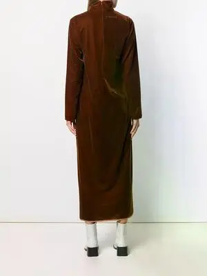 MAISON MARGIELA Asymmetric Turtleneck Dress