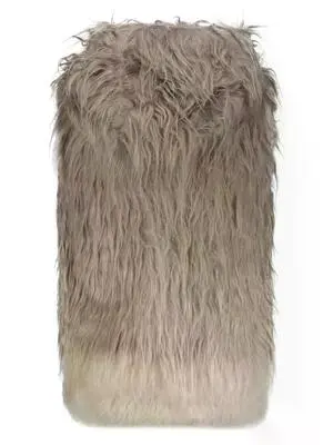 Lorena Antoniazzi Alpaca Fur Vest - Neutrals