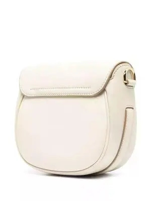 Marc Jacobs The Covered J Marc Saddle Bag - Neutrals