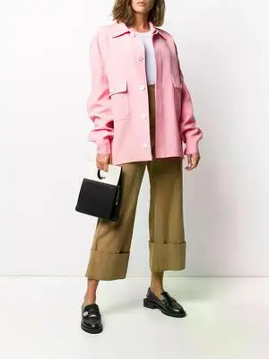 Plan C Oversized Shirt Jacket