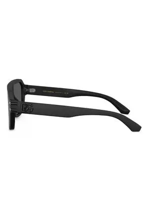 Dolce & Gabbana Pilot-frame Sunglasses - Black