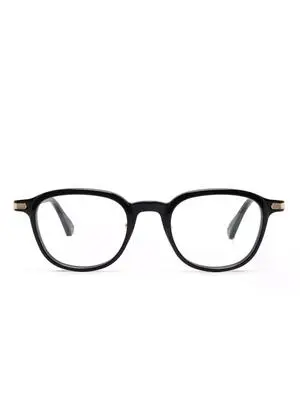 Cartier Round Frame Glasses - Black