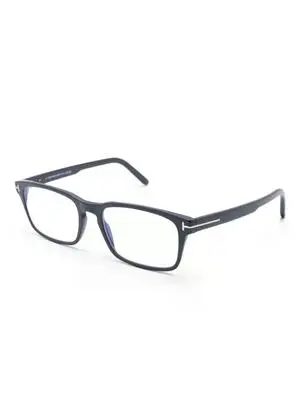 TOM FORD Rectangle-frame Glasses - Grey
