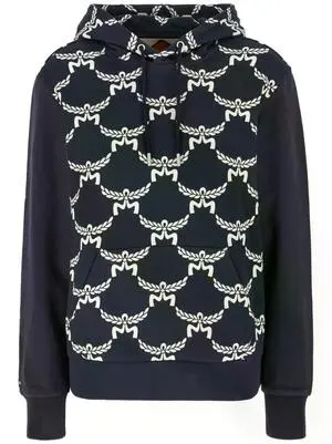 Mcm Printed Cotton Hoodie
