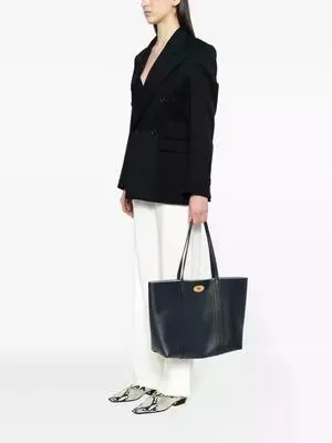 Mulberry Grained Leather Tote Bag