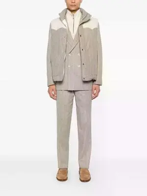 Brunello Cucinelli Pinstriped Suit