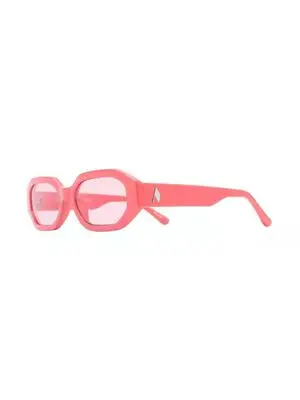 Linda Farrow X The Attico Irene Geometric Sunglasses
