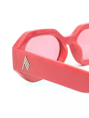 Linda Farrow X The Attico Irene Geometric Sunglasses