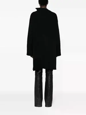 Yohji Yamamoto Asymmetric V-neck Cardigan-coat