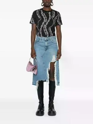 Versace Chain Couture Print T-shirt