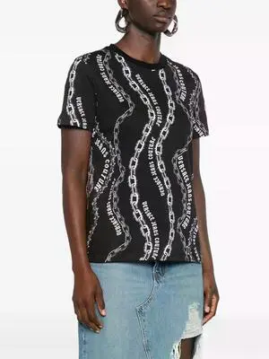 Versace Chain Couture Print T-shirt