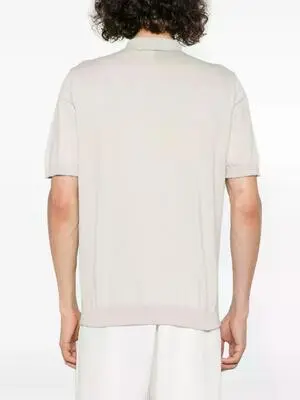 Eleventy Fine-ribbed Polo Shirt