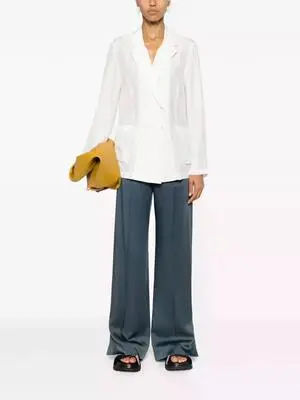 P.a.r.o.s.h Sofia Double-breasted Silk Blazer