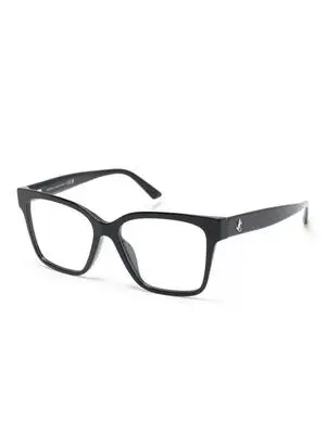 JIMMY CHOO Glitter Oversize-frame Glasses