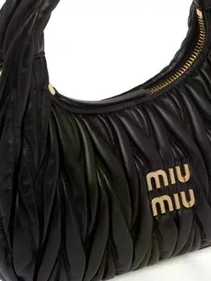 Miu Miu Mini Wander Matelassé Shoulder Bag