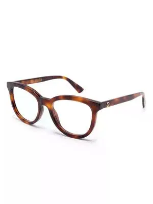 Gucci Tortoiseshell-effect Glasses