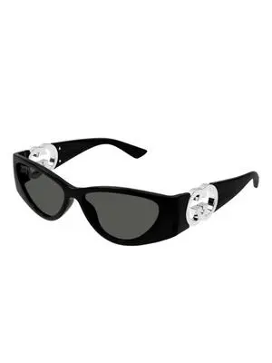 Gucci Interlocking G Oval Sunglasses