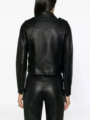 MITILIANE COUTURE Calf Leather Biker Jacket