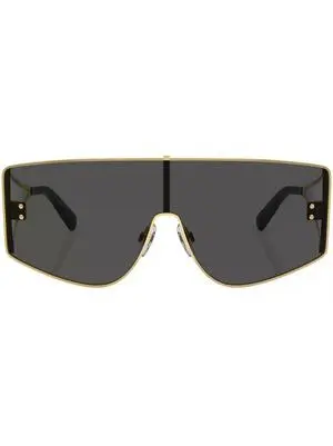 Dolce & Gabbana Dna Mask Frame Sunglasses - Gold
