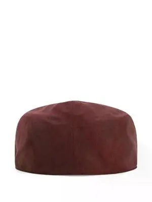 Dolce & Gabbana Linen Flat Cap - Brown