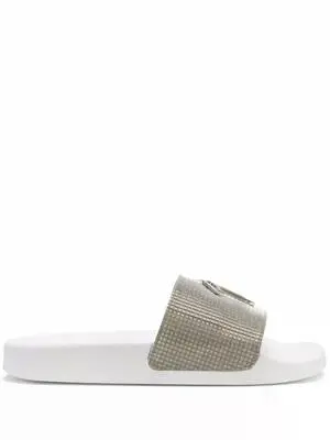 GIUSEPPE ZANOTTI Brett Slides - Silver