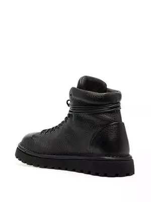 Marsèll Marsèll Calf Leather Combat Boots Black