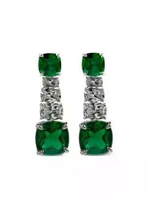JUWELINA PARIS Eden Cascade Earrings - Silver