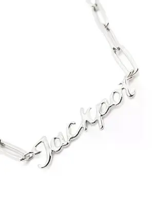 JIL SANDER Jackpot" Plaque Necklace