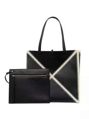 Nanushka Origami Tote Bag - Black
