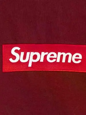 Supreme Box Logo Crew Neck Sweatshirt - Red