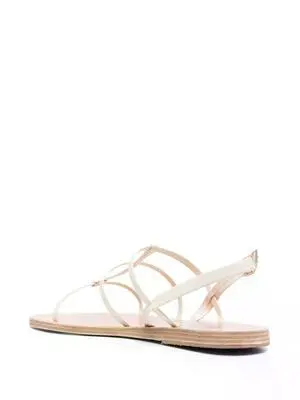 ANCIENT GREEK SANDALS Fay Flat Leather Sandals