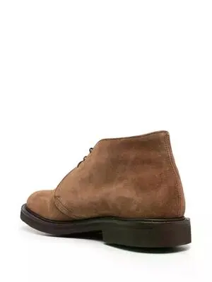 TRICKER'S Suede Ankle Boots - Brown