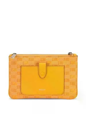 Moreau Leather Crossbody Bag - Orange
