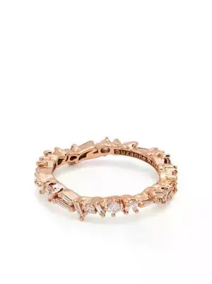 SUZANNE KALAN 18kt Yellow Gold Diamond Eternity Ring