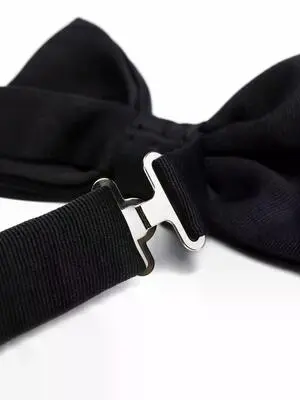 Tagliatore Ribbed Bow Tie - Blue