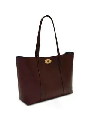 Mulberry Grained Bayswater Tote Bag - Red