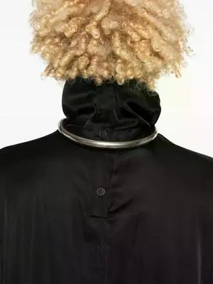 Rick Owens Satin Tabard Blouse