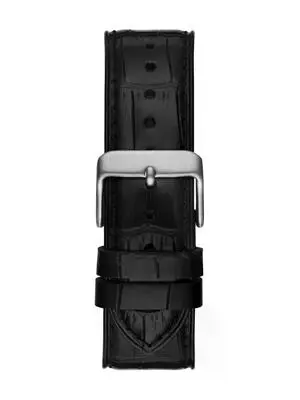 Guess Chronograph Watch With Leather Strap