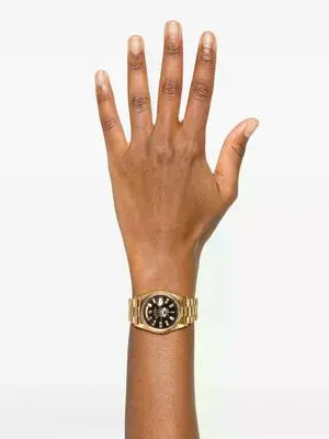Jacquie Aiche Customised Day-date 34mm Watch
